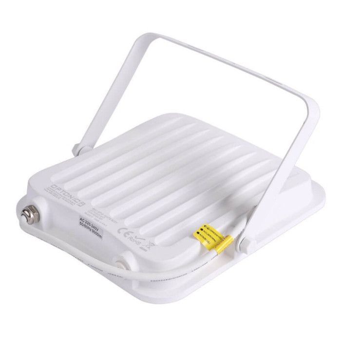 LED prožektorius, baltas, 100W, šilta balta šviesa